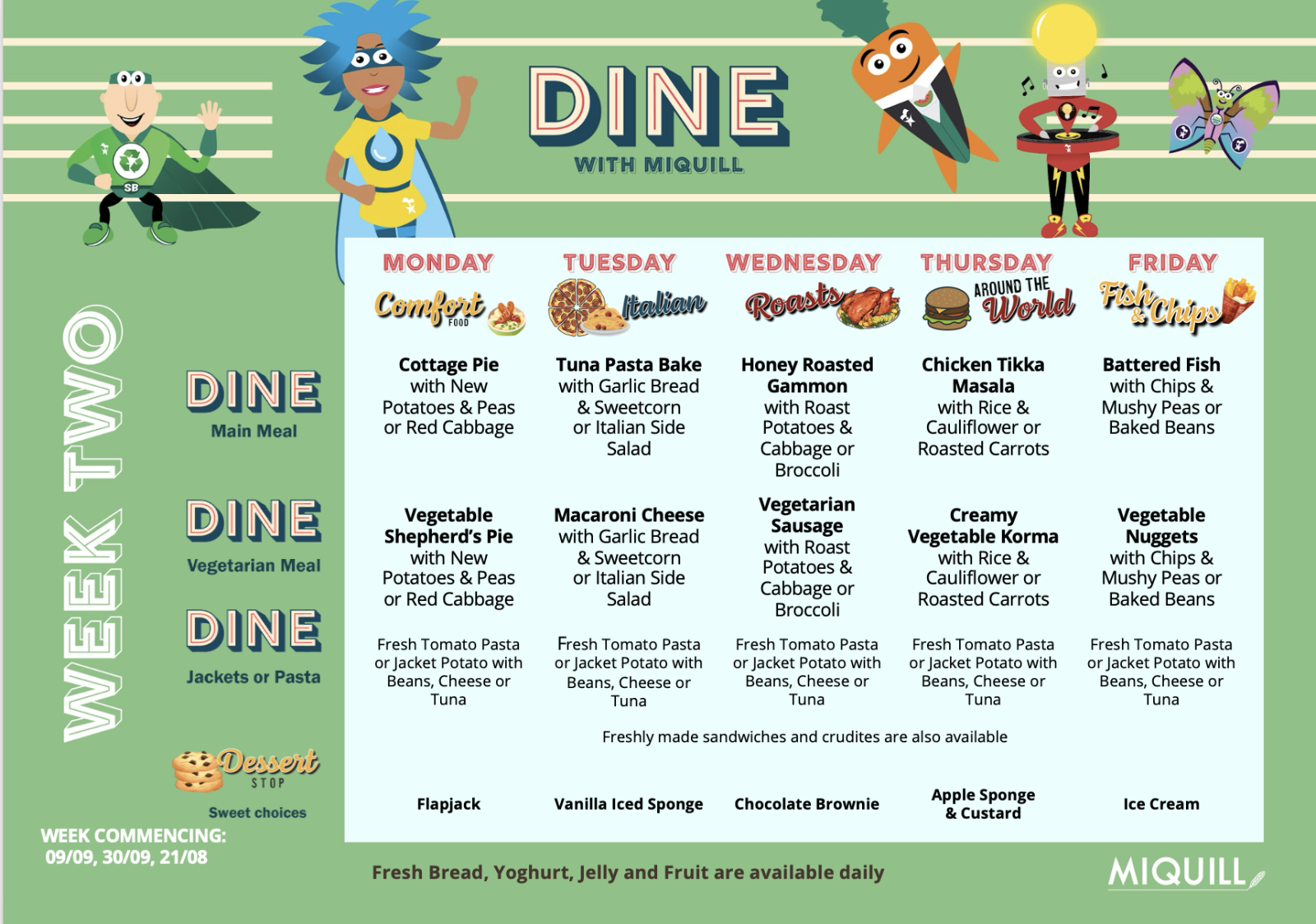 Miquill Catering - Longford Primary Academy